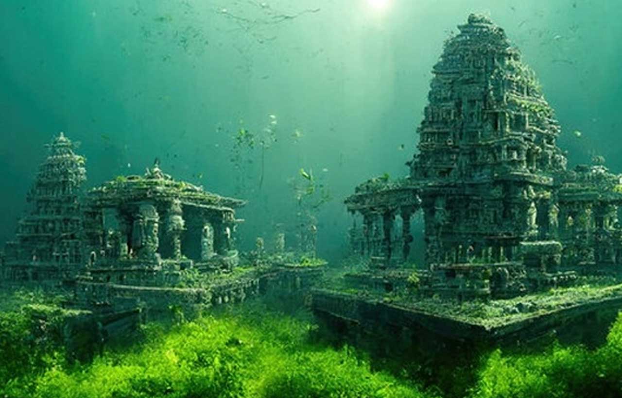 Discovering the Submerged Architecural Marvel- Dwarka